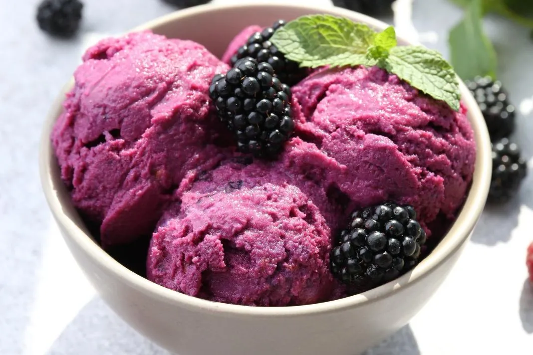 Black Raspberry Ice Cream